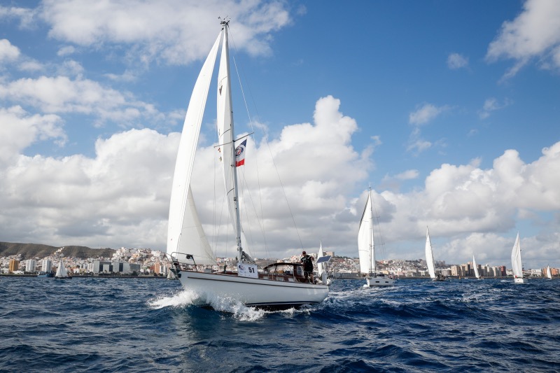 La regata ARC January cumple su segunda salida desde Las Palmas de Gran ...